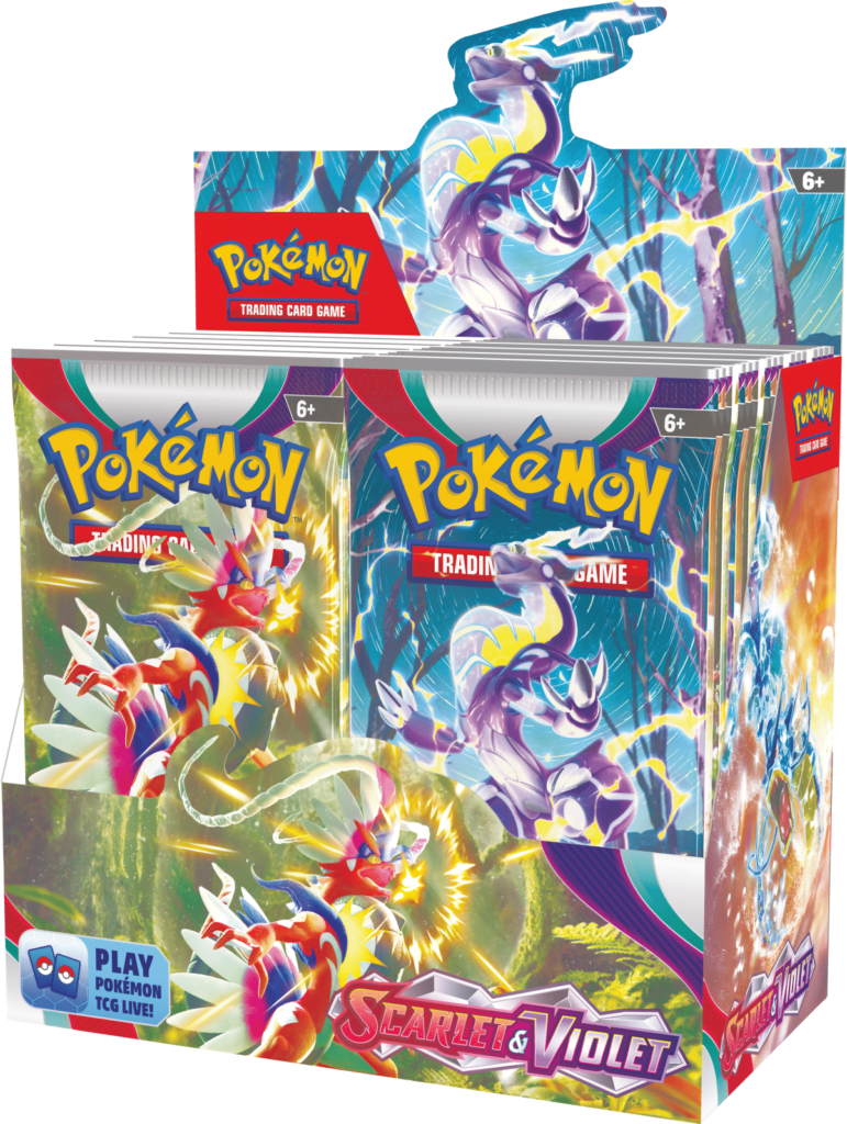 Booster Box ze Scarlet & Violet w dobrej cenie - TCGN